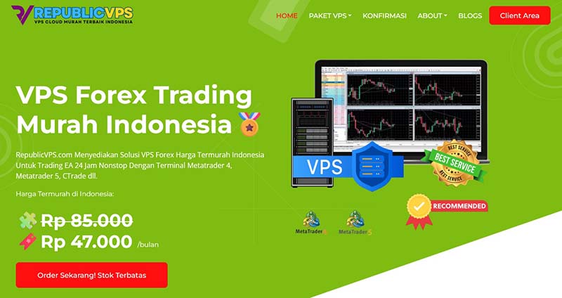 RepublicVPS.com🎖️ VPS Forex Trading Murah Terbaik di Indonesia